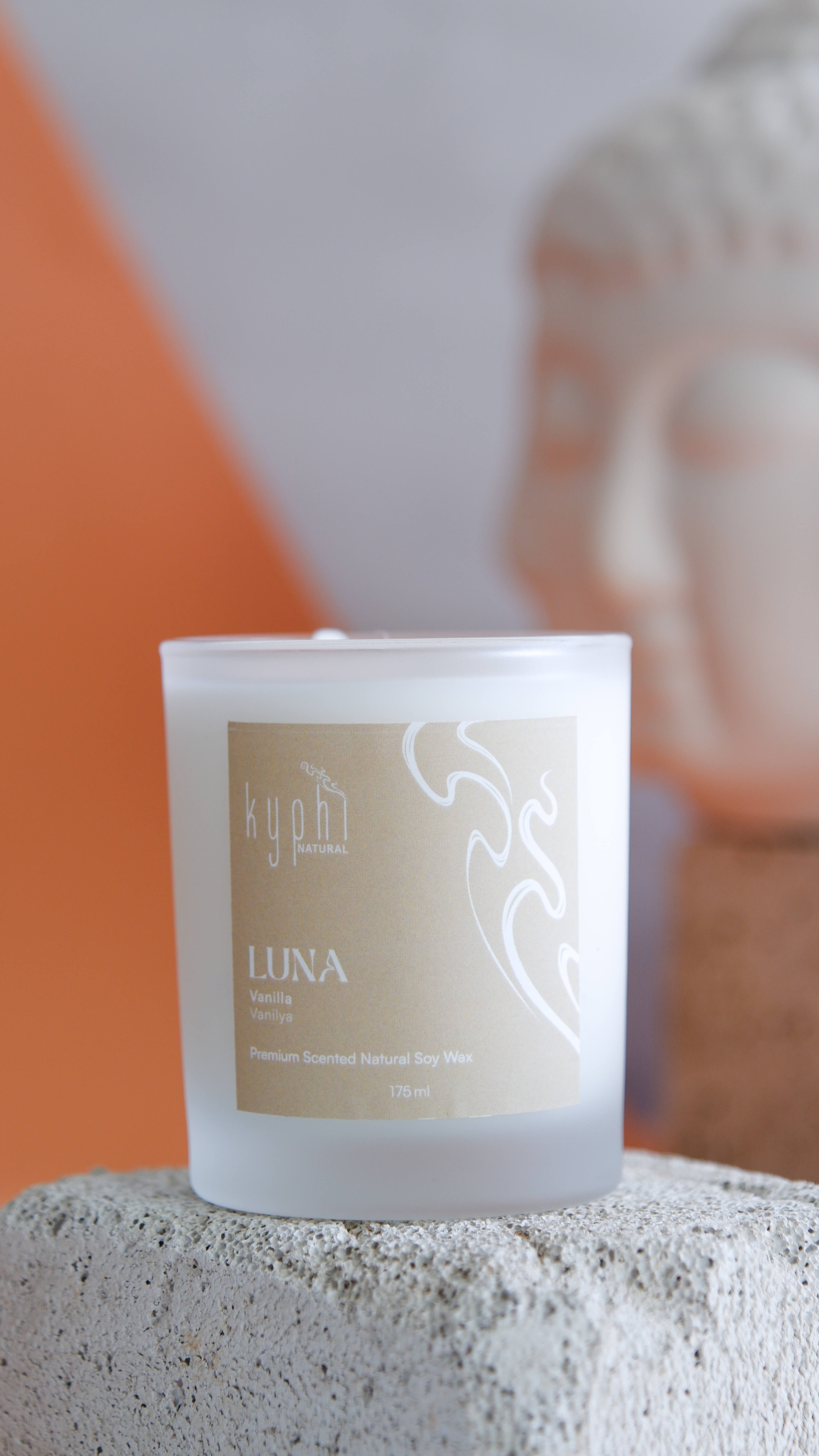 Luna Candle - Vanilla Soya Wax Mum – Local Makers