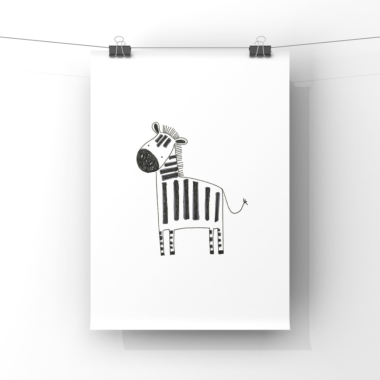 Zebra Poster – Local Makers