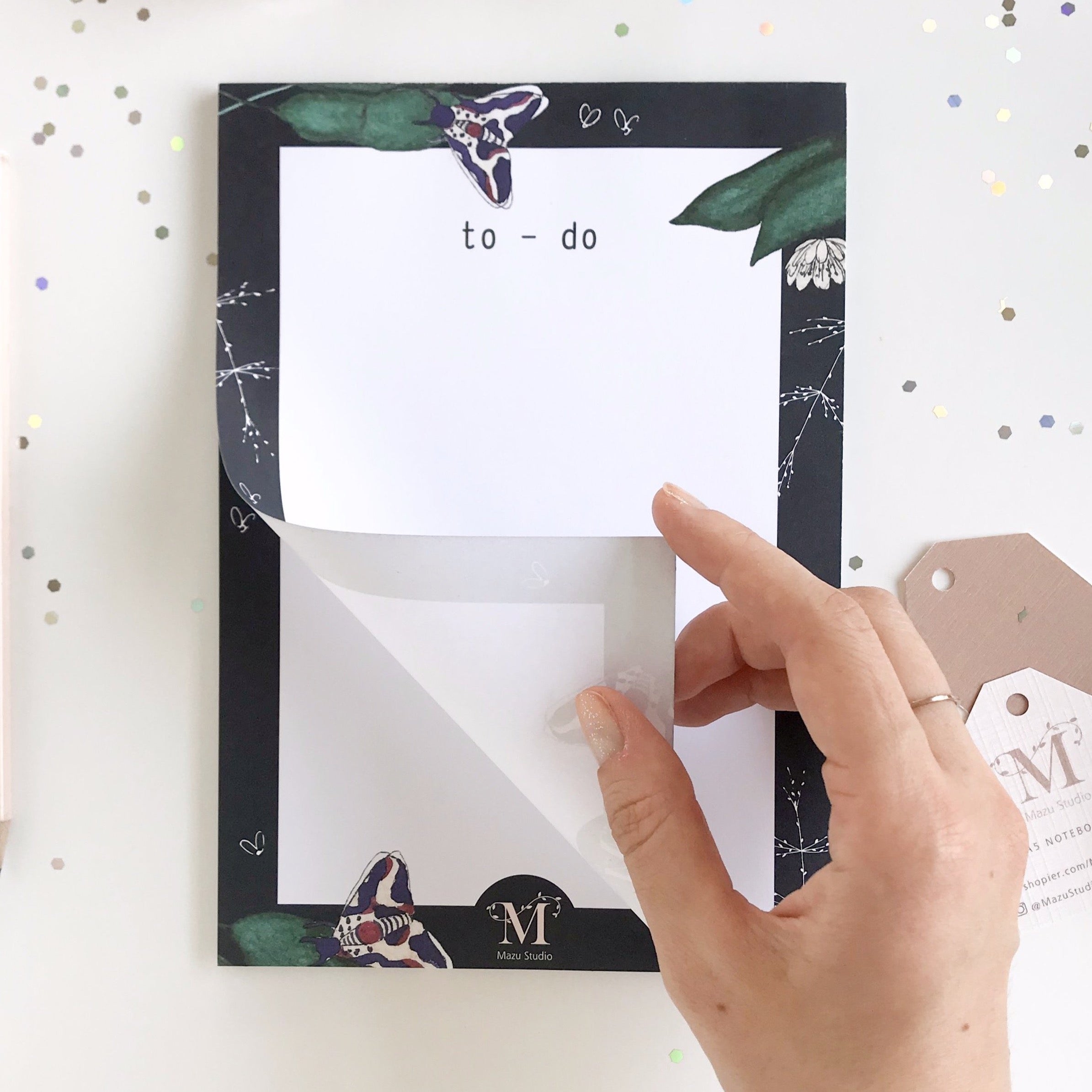 Moth Notepad – Local Makers